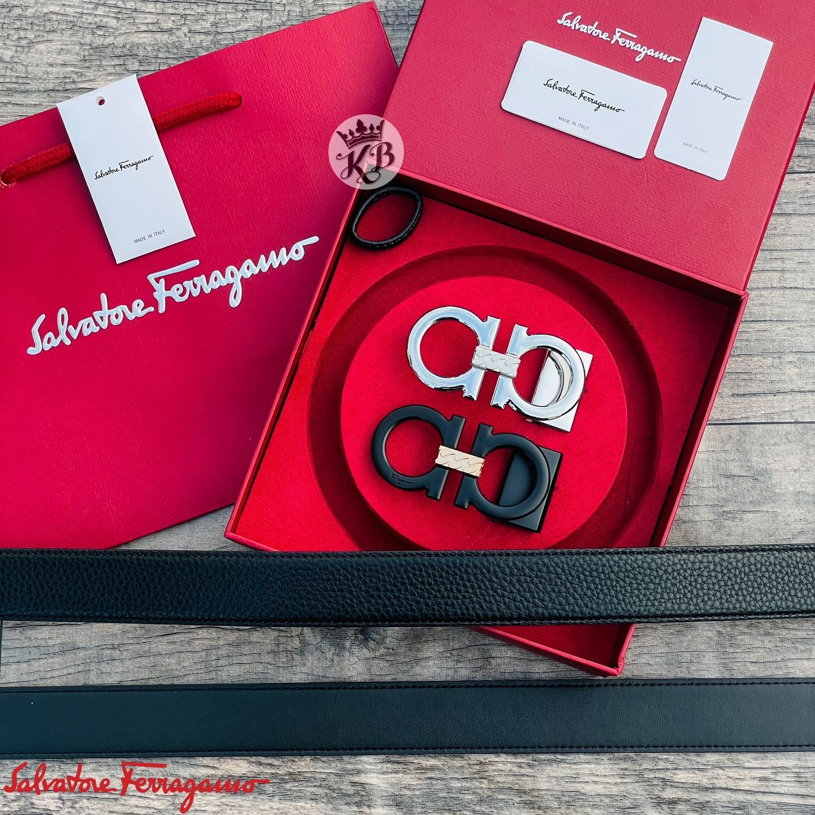 SALVATORE FERRAGAMO OFFICIAL GIFT SET BOX😍 - 24fashion.in