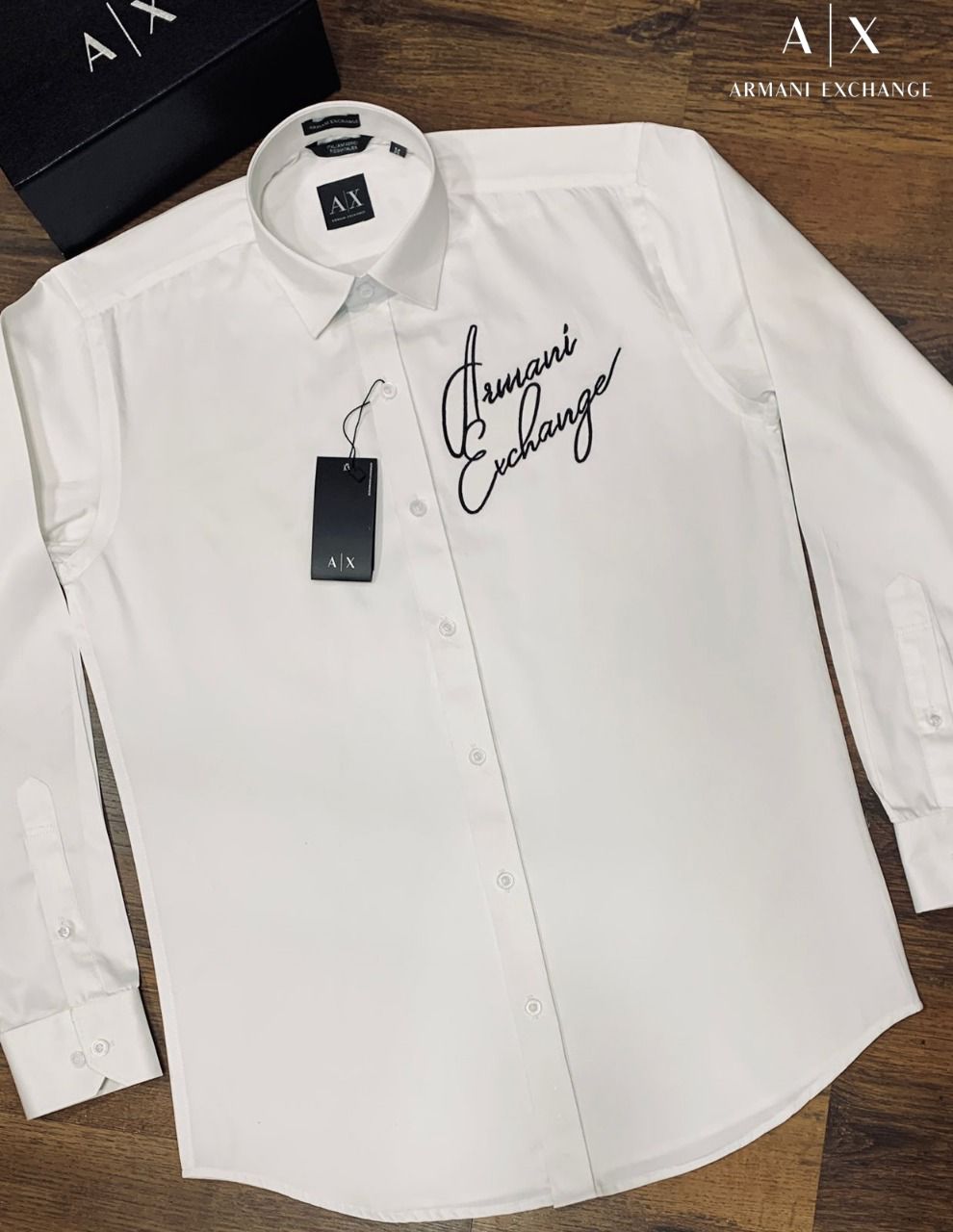 ARMANI COTTON HIGH END QUALITY SHIRTS - 24fashion.in
